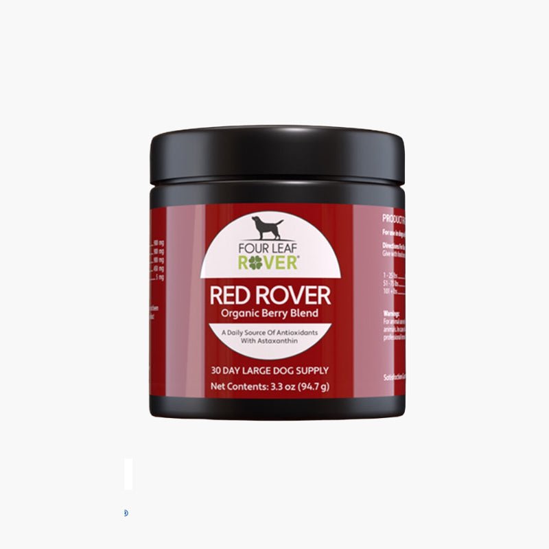Four Leaf Rover — Red Rover Organic Berries For Dogs | CreatureLand.