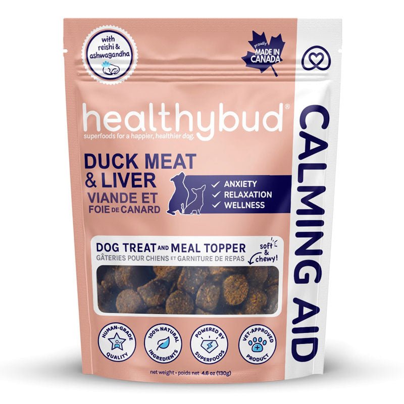 Healthybud — Functional Duck Calming Aid Dog Treats/Topper | CreatureLand.