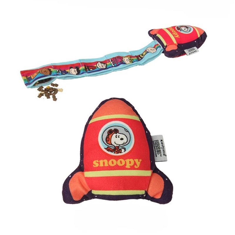 Snoopy Rocket Nosework Toy | CreatureLand.
