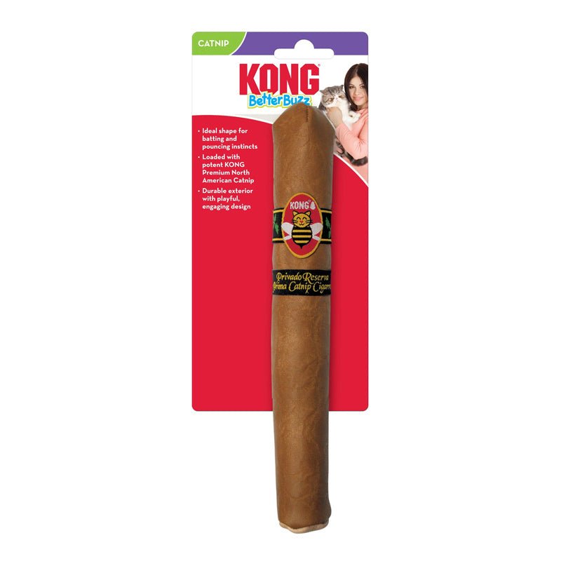 KONG® – Better Buzz™ Cigar Cat Toy | CreatureLand.