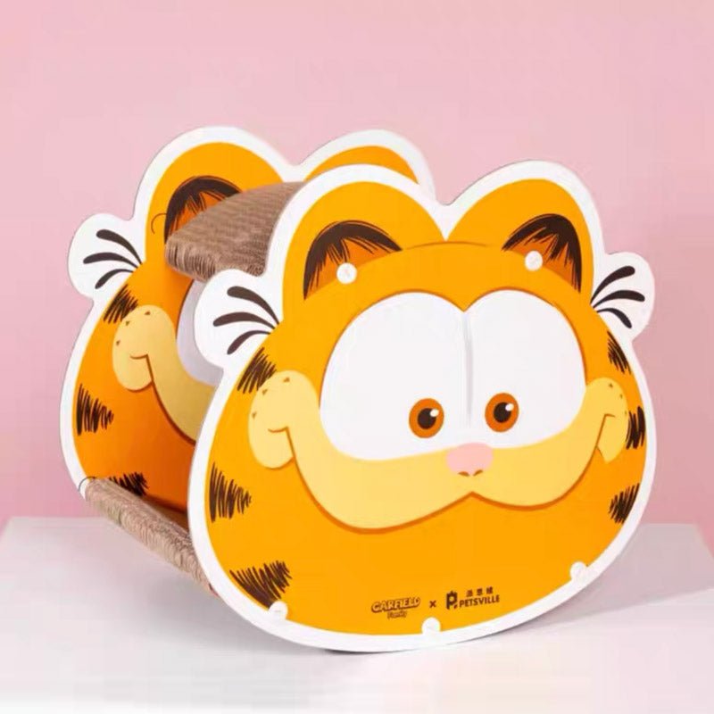 [ Petsville x Garfield ] Round Cat Scratcher | CreatureLand.