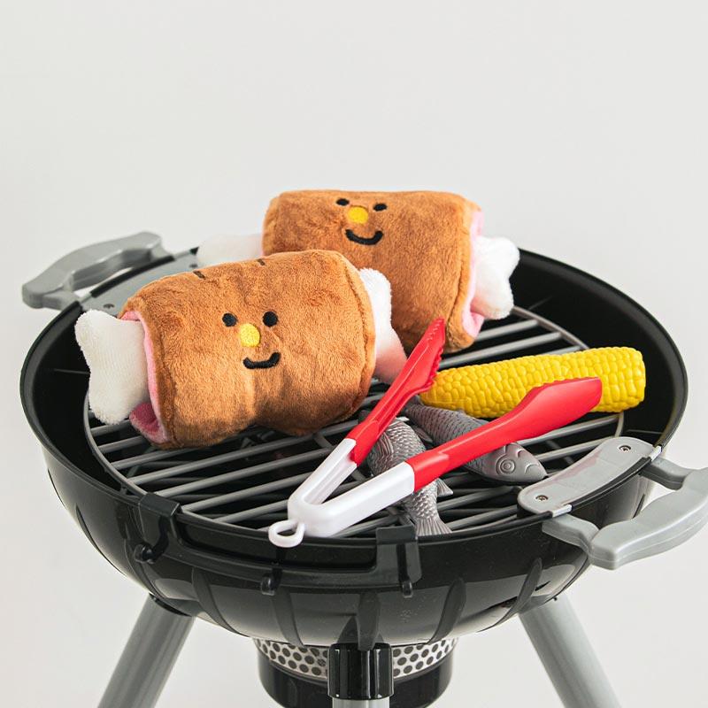 Bite Me — Barbecue Meat Dog Toy | CreatureLand.