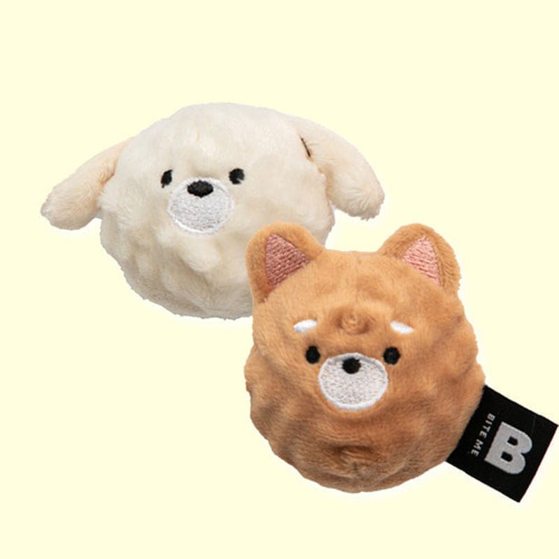 Bite Me — Bada & Shiro Ball Toy Set | CreatureLand.
