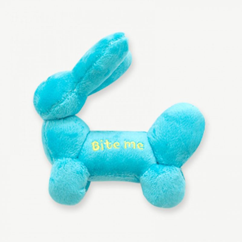Bite Me — Balloon Bunny Dog Toy | CreatureLand.