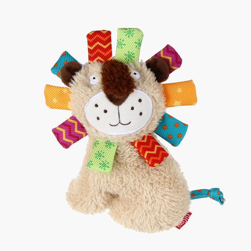Plush Friendz Dog Toy - Lion | Interactive & Safe Playtime Fun ...