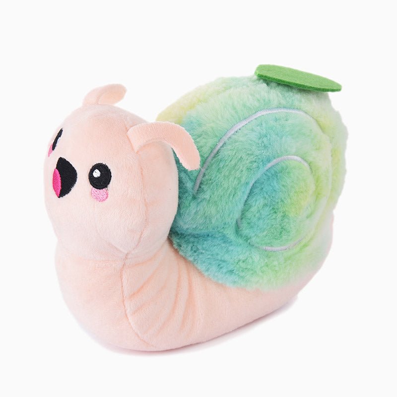 HugSmart — Puppy Garden Snail Dog Toy | CreatureLand.