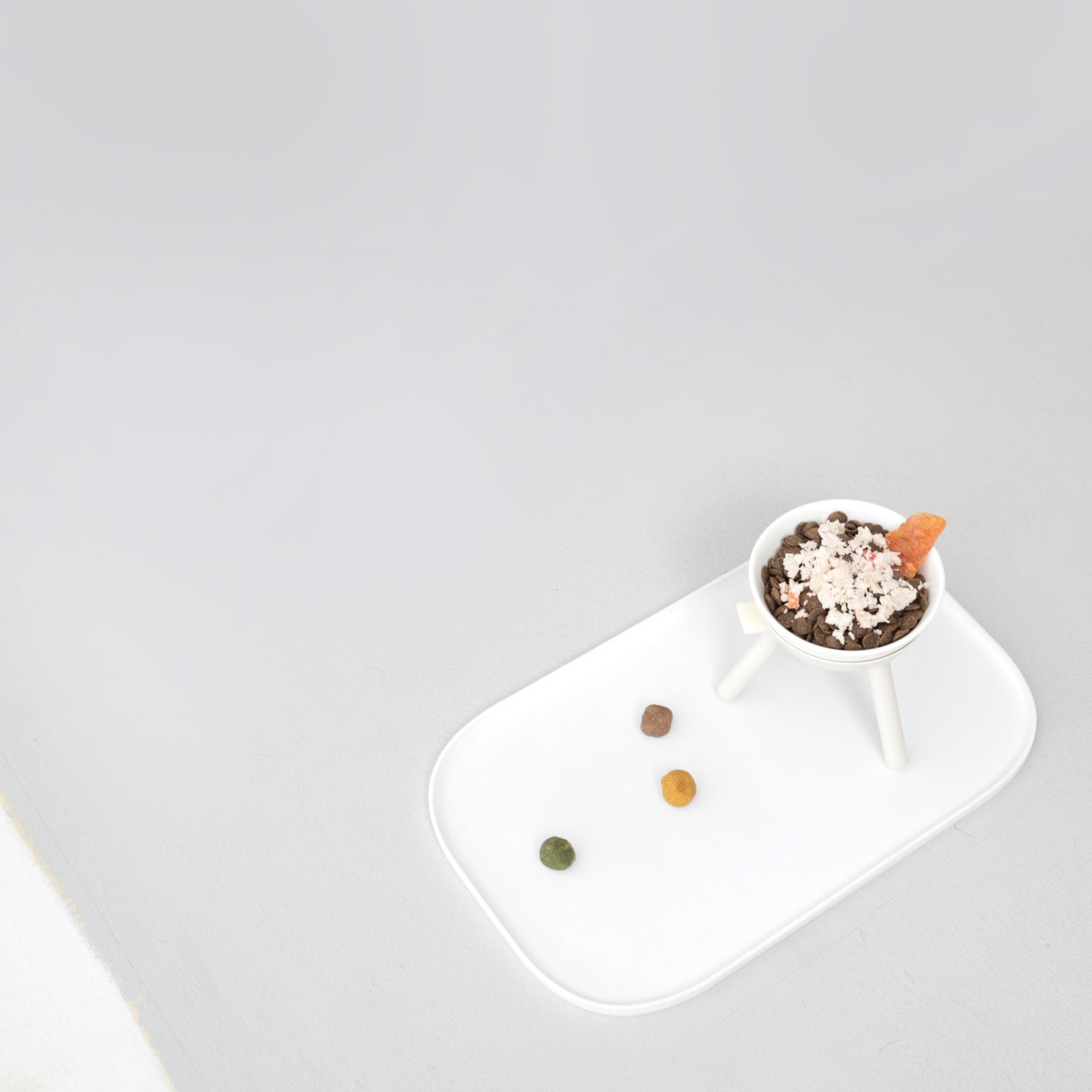 Oreo Table Tall Small — White | CreatureLand.