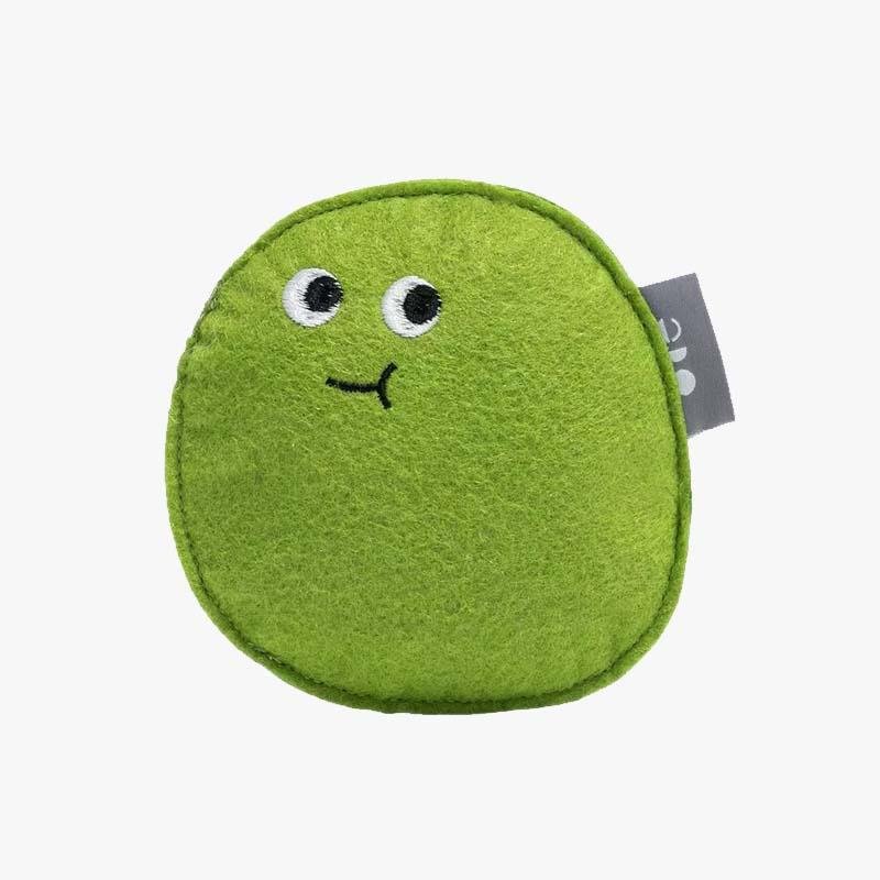Catnip Felt Cat Toy - Green Monster | CreatureLand.