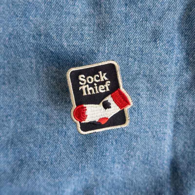 Scout's Honour Sock Thief Dog Badge | CreatureLand.