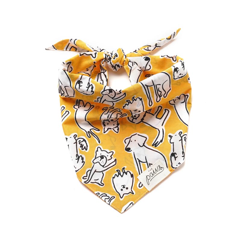 The Paws - Day Out Bandana | CreatureLand.
