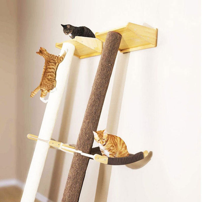 Platform Pillar Cat Tree | CreatureLand.