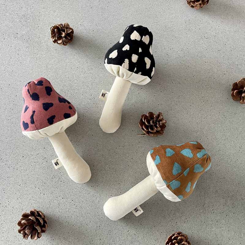 Wetnose - Toadstool Dog Toy (3 Colours) | CreatureLand.