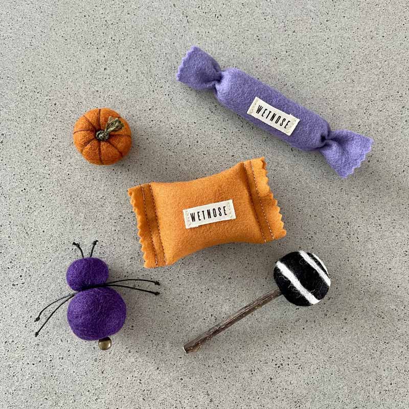 Wetnose - Trick Or Treat Catnip Toy Set | CreatureLand.
